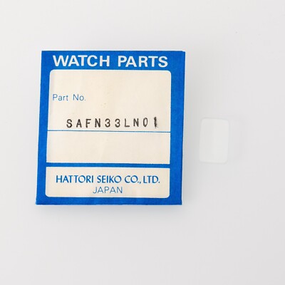 NOS Seiko Watch Crystal Part SAFN33LN01 Replacement Brand New Old Stock ...