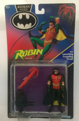 Batman Returns Robin w Grappling Hook Action Figure, Kenner New ...