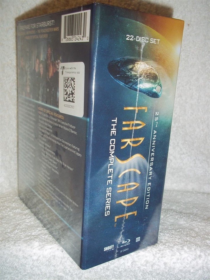 Farscape Complete Series 25th Anniversary Edition (Blu-ray/DVD, 2023 ...