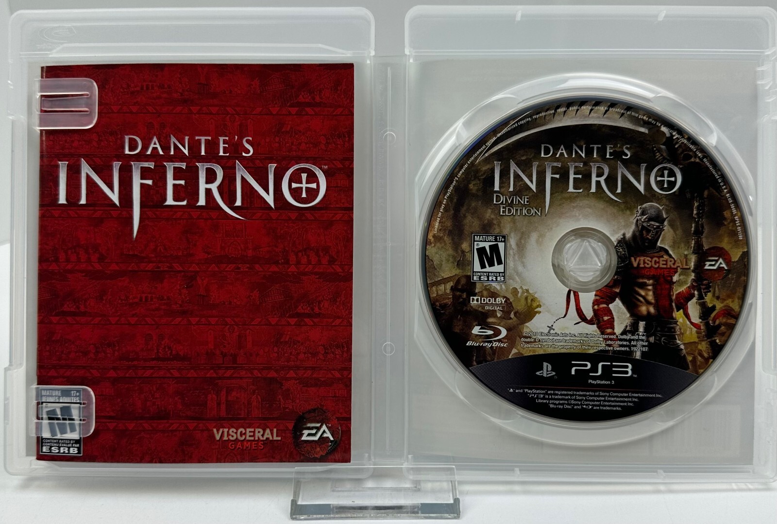 Dante's Inferno Divine Edition PS3 (Sony PlayStation 3, 2010) CIB *Mint ...