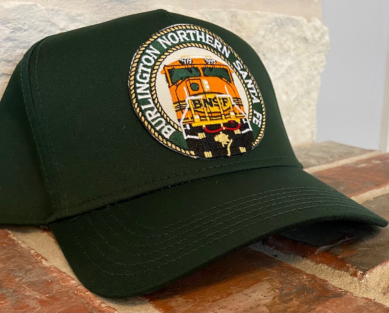 Cap / Hat -(Dark Green) Burlington Northern Santa Fe BNSF #22325 - NEW ...