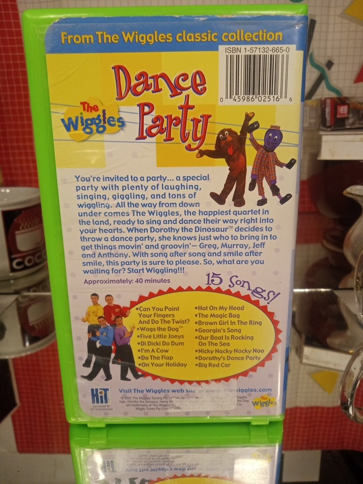 Wiggles, The: Wiggles Dance Party (VHS, 2001) 45986025166 | eBay