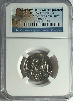 2019 W NGC MS65 Cert.- America The Beautiful Quarter Great American ...