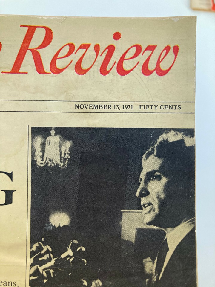 VTG Saturday Review Magazine November 13 1971 The Ellsberg Affair Peter ...