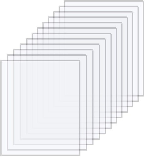 Clear Acrylic Perspex Sheet Square Cut To Size Panel Greenhouse Plastic ...