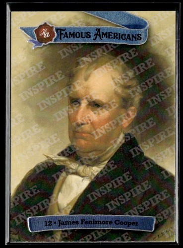 James Fenimore Cooper 2021 Historic Autographs Famous Americans Inspire ...