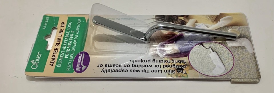 Clover Adapter Slim Line Tip 9105 Mini Iron II. NWT Sealed | eBay