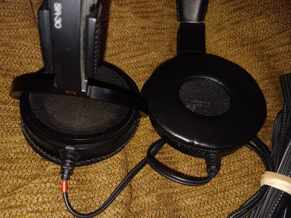 Excellent Condition! Stax SR-30 Electret Earspeakers Headphones (SR-34 ...