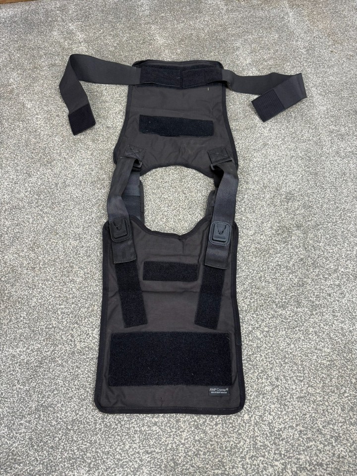 Ex Police Mehler Ballistic Body Armour Hard Plate Carrier Vest Cover ...