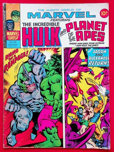 The mighty world of Marvel N° 236 : Hulk - April 6, 1977 - Daredevil | eBay