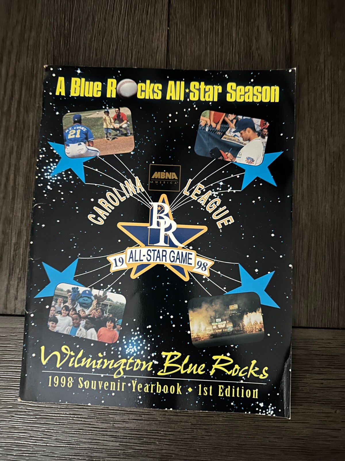 Delaware, Wilimington Blue Rocks 1998 Souvenir Yearbook | eBay