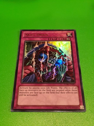 Skill Drain | TU08-EN001 | Ultra Rare | Unlimited Edition Yu-Gi-Oh Card ...