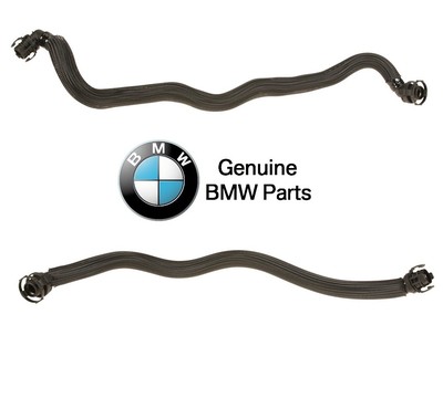 For BMW E70 E71 Pair Set of Left+Right Crankcase Vent Hoses Cylinders 1 ...