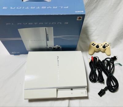 SONY PS3 CECHH00 CW 40GB Ceramic White Game Console Early model Boxed ...