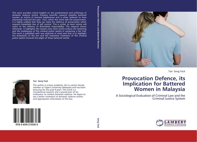 Provocation Defence, Its Implication For Battered Women in Malaysia von ...