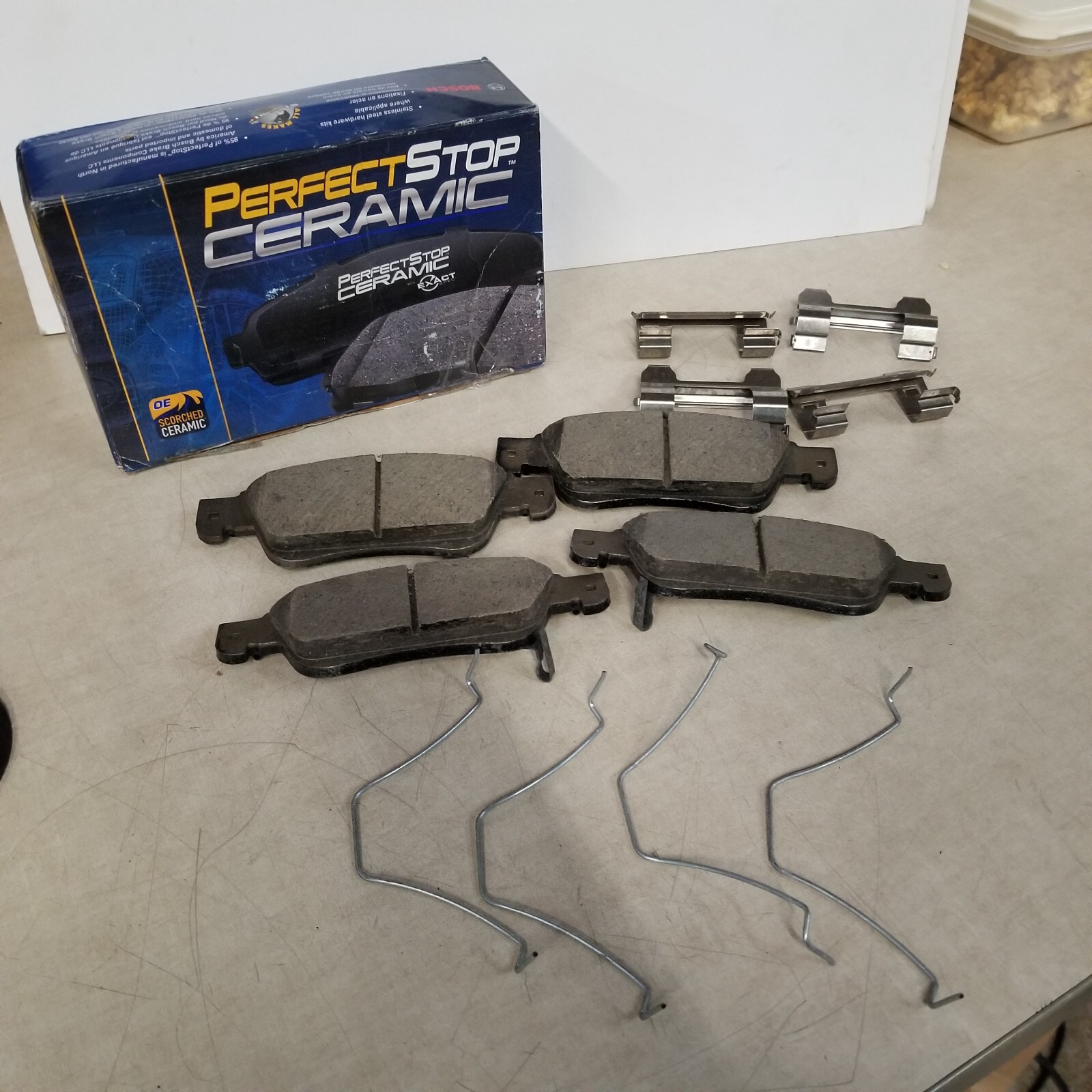 Perfect Stop PerfectStop Ceramic Disc Brake Pad Set PC1287 | eBay