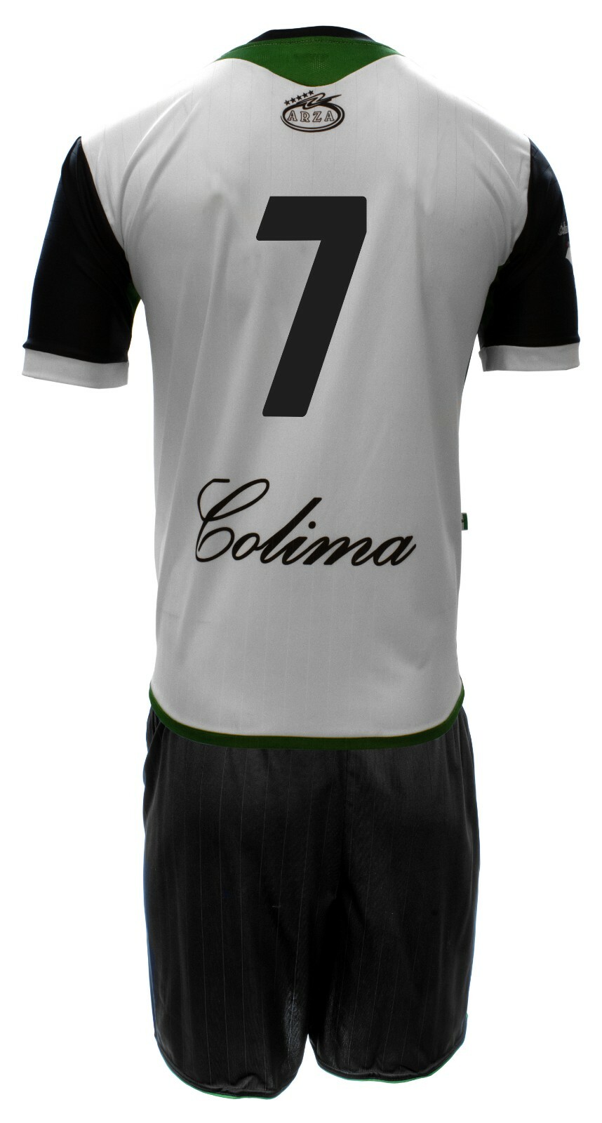 Colima Mexico Uniform Color Black/White Jersey,short,socks and number ...