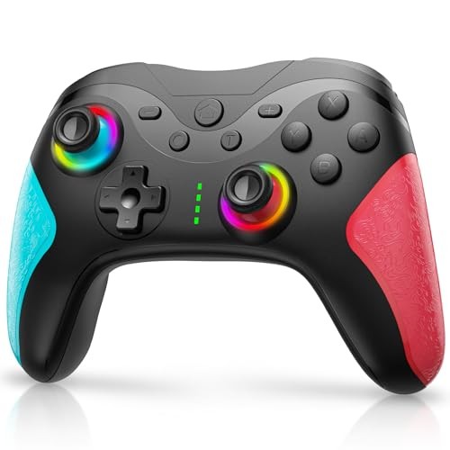 Switch controller TURBO rapid fire function Macro function Back button ...
