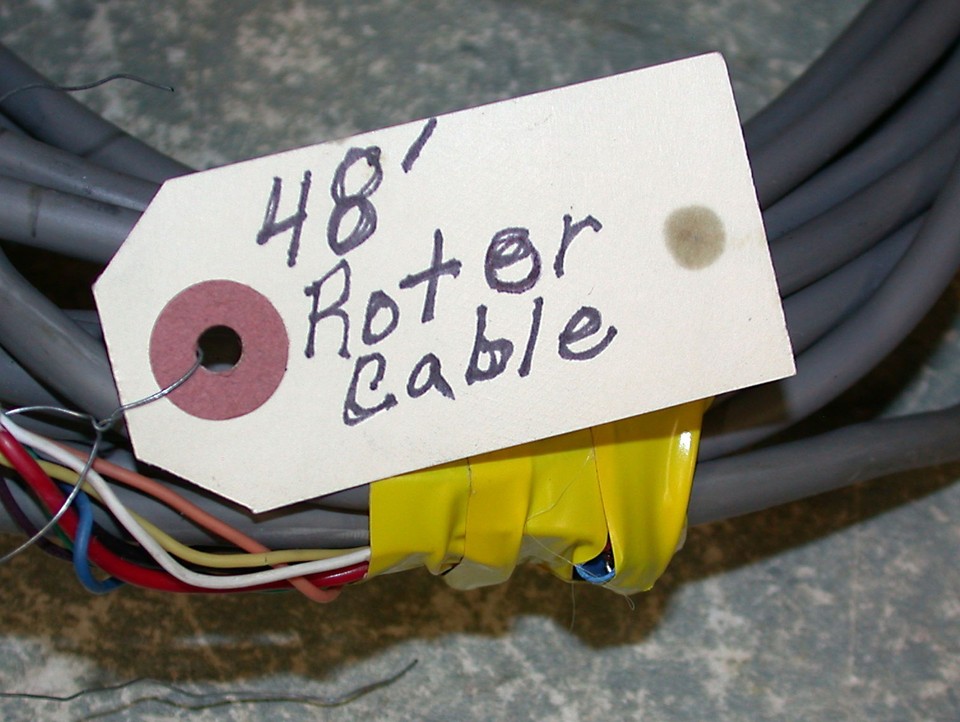 HAM ll ROTOR-- NICE! 48’ CONTROL CABLE | eBay
