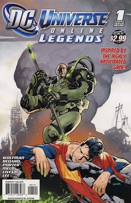 DC Universe Online Legends #1A VF/NM; DC | Ryan Sook Variant - w/Bag ...