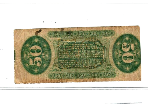 50 CENT "GENERAL SPINNER" 1800'S 50 CENT "GENERAL SPINNER" 1800'S NICE ...