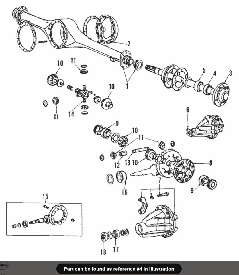 GENUINE TOYOTA 4RUNNER FJ CRUISER GX460 GX70 REAR AXLE SHAFT SEAL 90310 ...