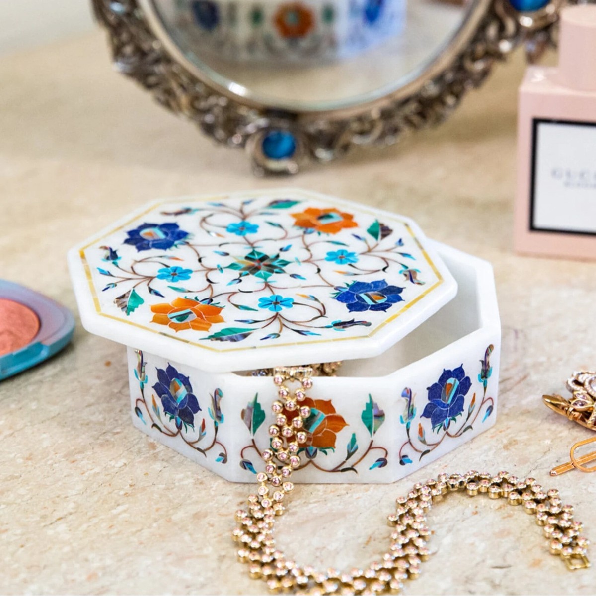 Inlaid Jewelry Boxes