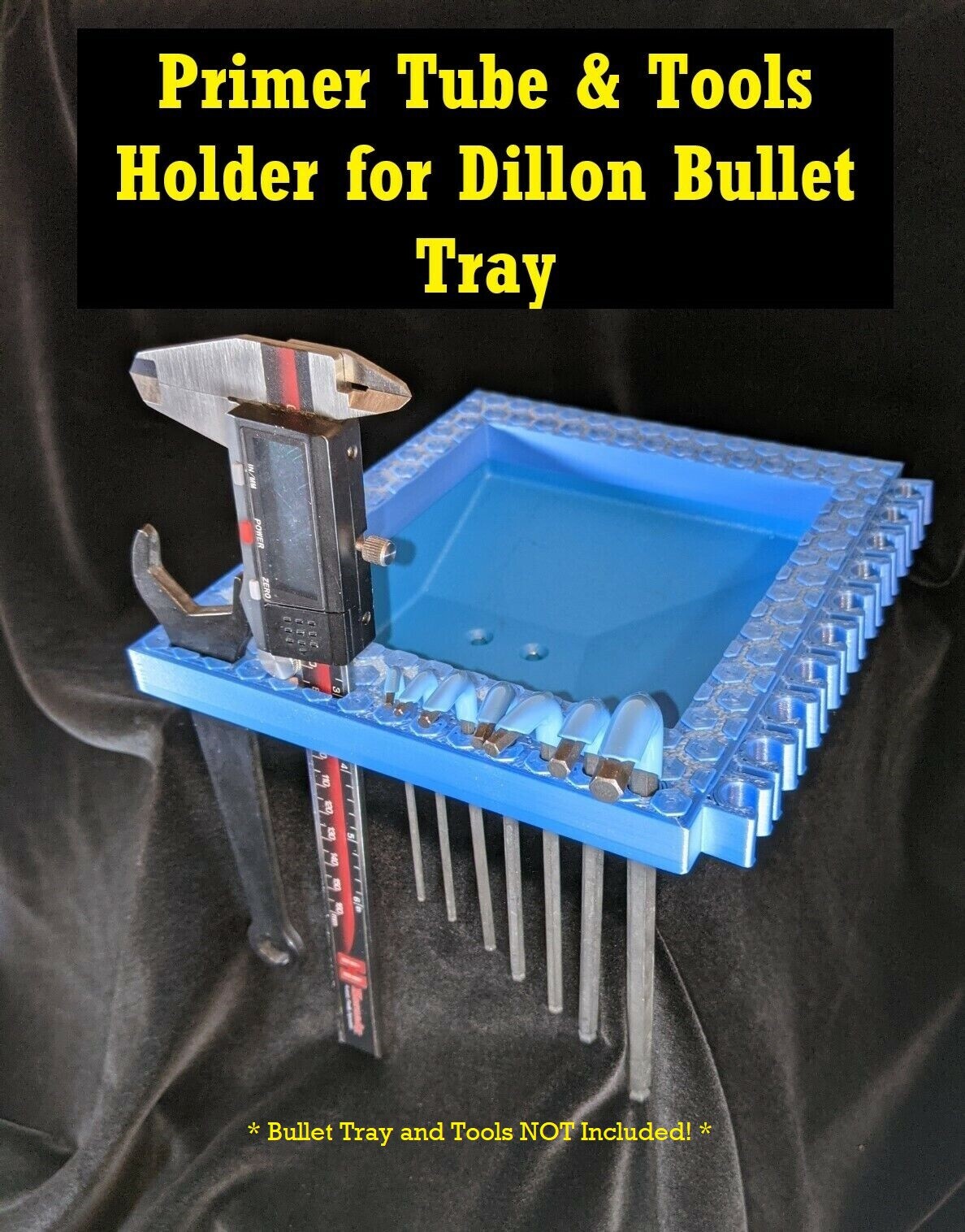 Primer Tube & Tools Holder for Dillon 550/650/750/1050 Bullet Trays | eBay