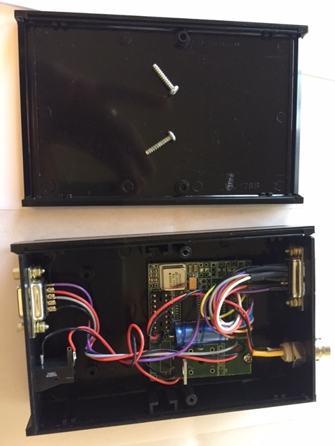 Electronic Project Box/Board & Components: DB9/15 Female, BNC & Power ...