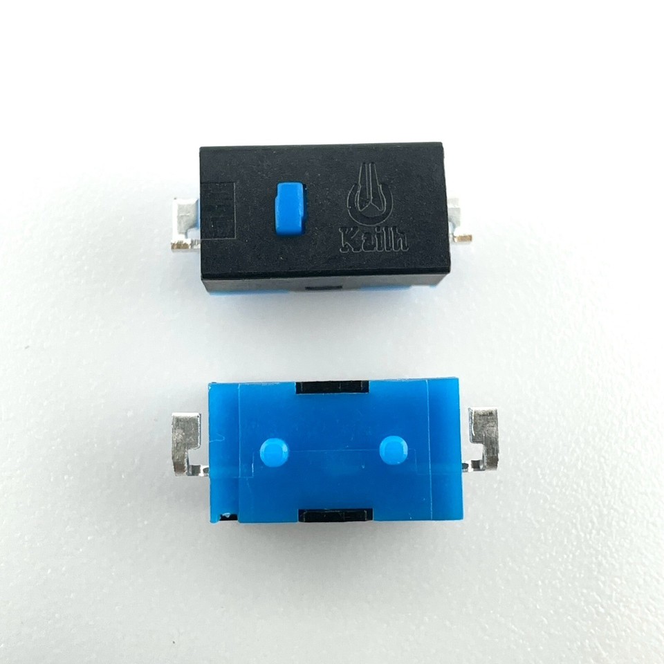 Kailh Mini Micro 2 Pin Foot Switch 5M Mechanical CMI873101S100-2 (10 ...