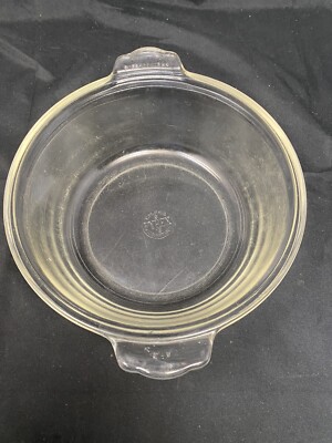 Pyrex Casserole Baking Dish #622 6 ¾ “ With Rare Reverse Dollar Sign ...