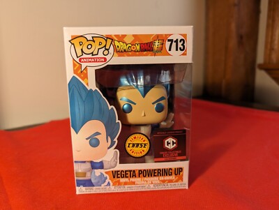 Funko Pop! DBZ: Vegeta Powering up (Metallic) (Chase) | eBay