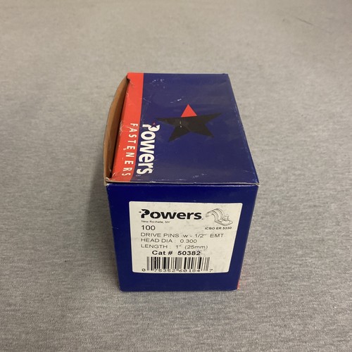 Powers Fasteners Drive Pins 50382 (Pack of 100) 75352601847| eBay