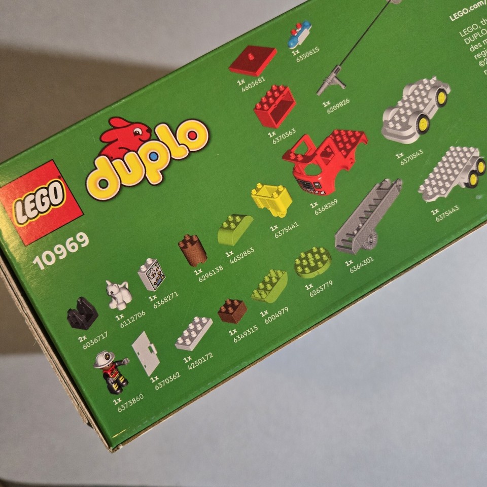 LEGO 10969 DUPLO Fire Truck Light And Sound New | eBay
