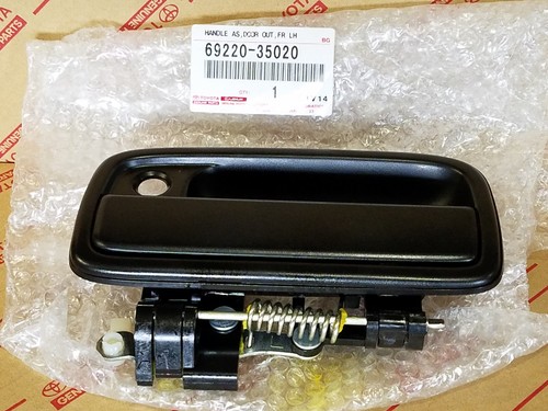 GENUINE TOYOTA TACOMA 95 - 04 DRIVER BLACK OUTSIDE DOOR HANDLE OEM ...