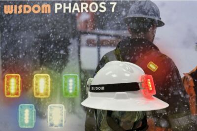 Wisdom Pharos 7 Personal Safety Strobe Light MSHA CERTIFIED | eBay