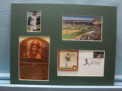 Hall of Famer & Red Sox Great Ted Williams & First Day Cover of his own ...