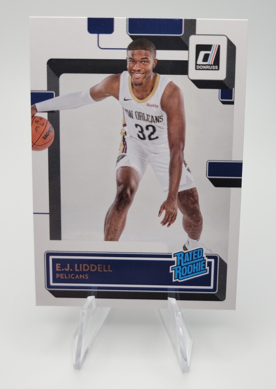 2022-23 Donruss EJ LIDDELL Rated Rookie #238 New Orleans Pelicans | eBay