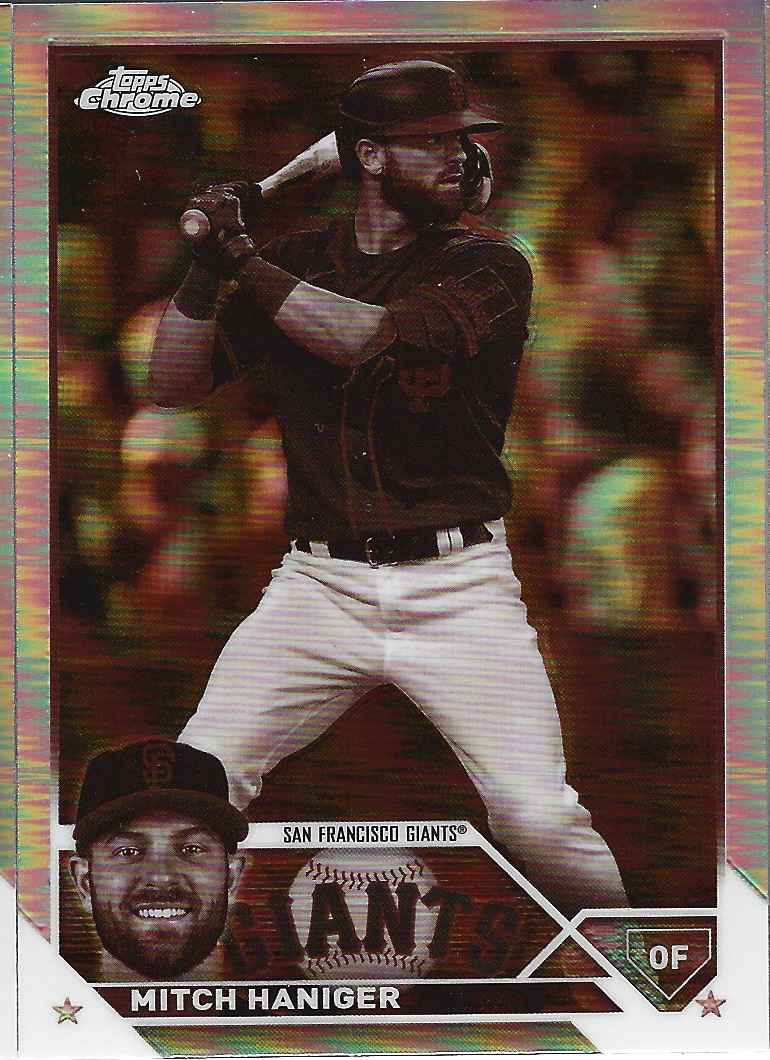 2023 Topps Chrome Mitch Haniger Sepia Refractor Parallel Card #122 | eBay