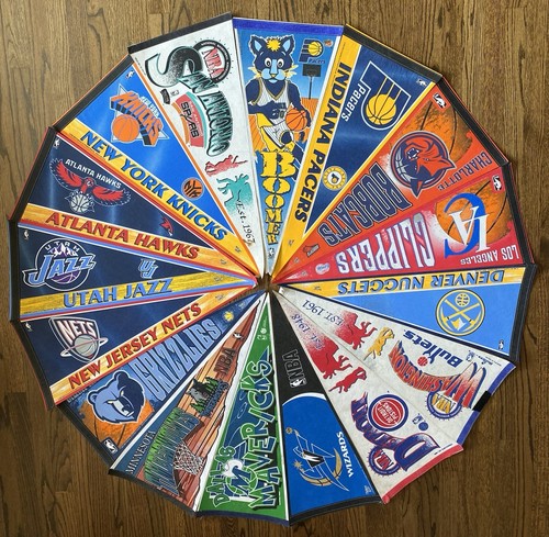 Vintage NBA Basketball Pennants 30" Lot of 43 Various Years & Team | eBay