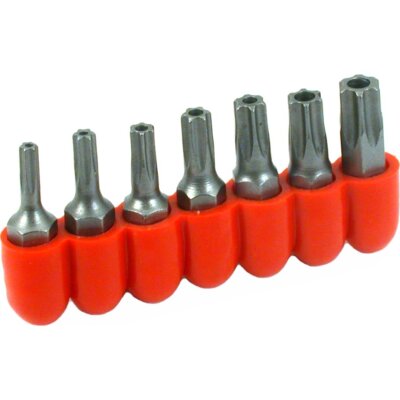 7 Tamper Resistant Torque Bits Sizes T10-T40 | eBay
