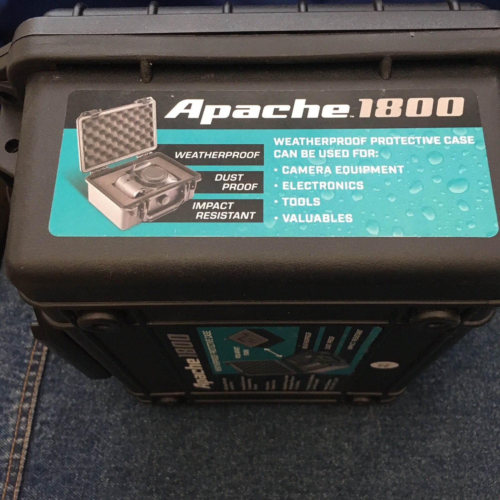 Apache 1800 Gun, camera, microphone case, Weatherproof Protective Case ...