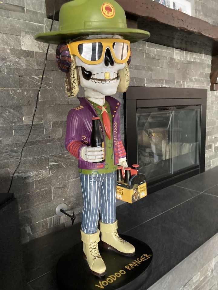 🔥Rare 38” Voodoo Ranger Bobblehead Beer Statue Display New Belgium ...