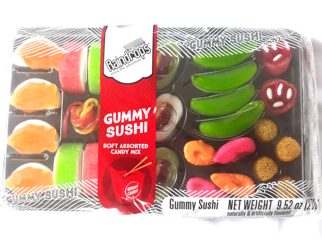 Raindrops Candy Gummy Sushi Bento Box for sale online | eBay