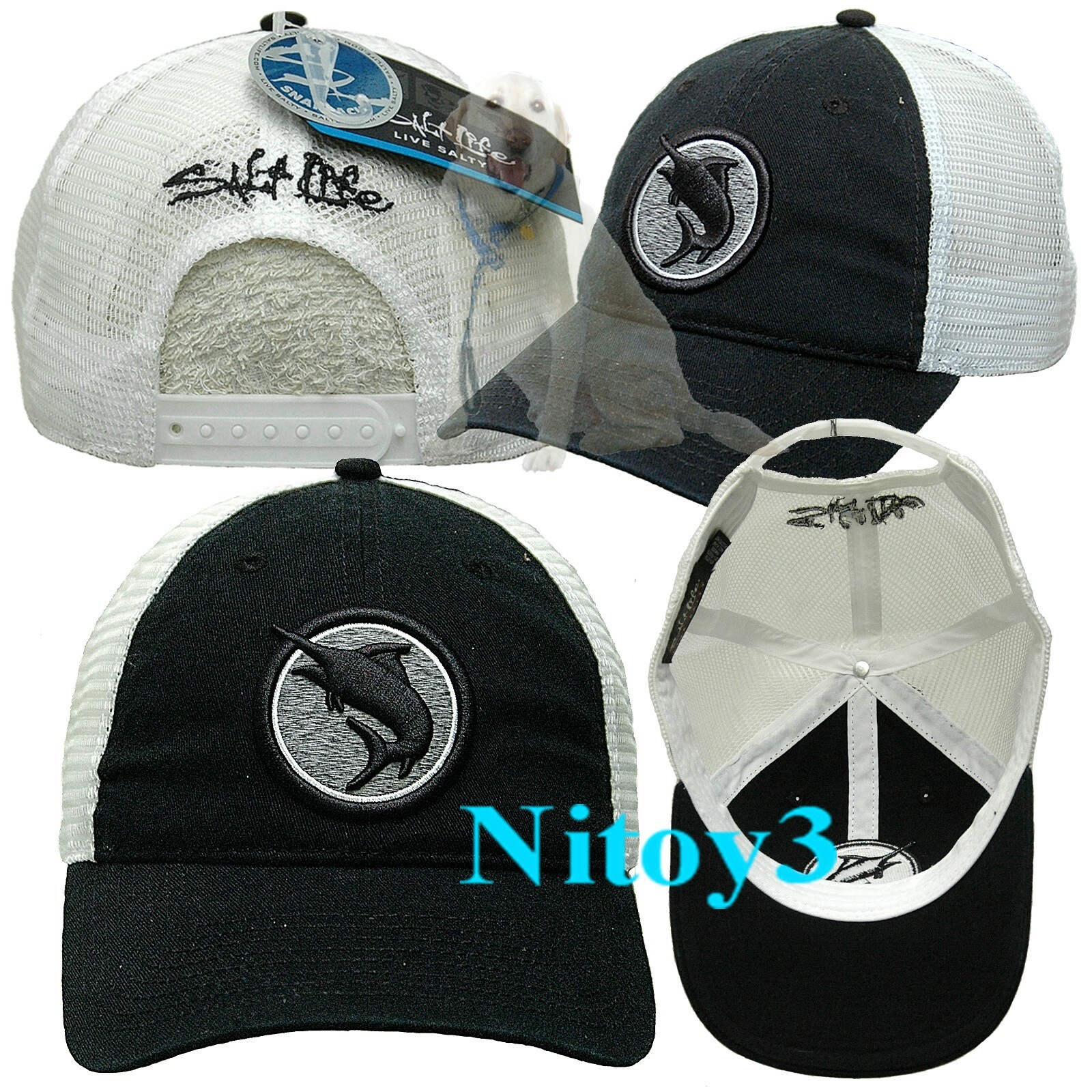 Salt Life Trucker Hat Snapback Cap Mesh Hat for sale online | eBay