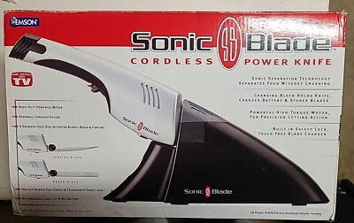New Emson Sonic Blade Pro Series Cordless Power Knife Portable Electric ...