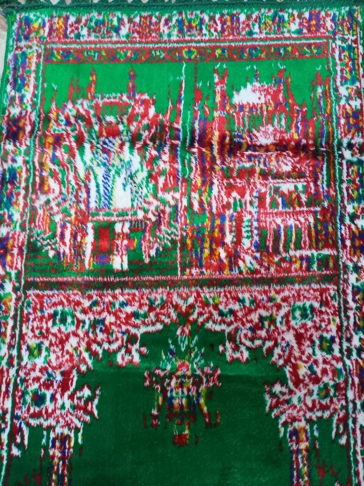 Vintage rare Muslim wall hanging decor pray 1980s 1970s Qatar Kuwait ...