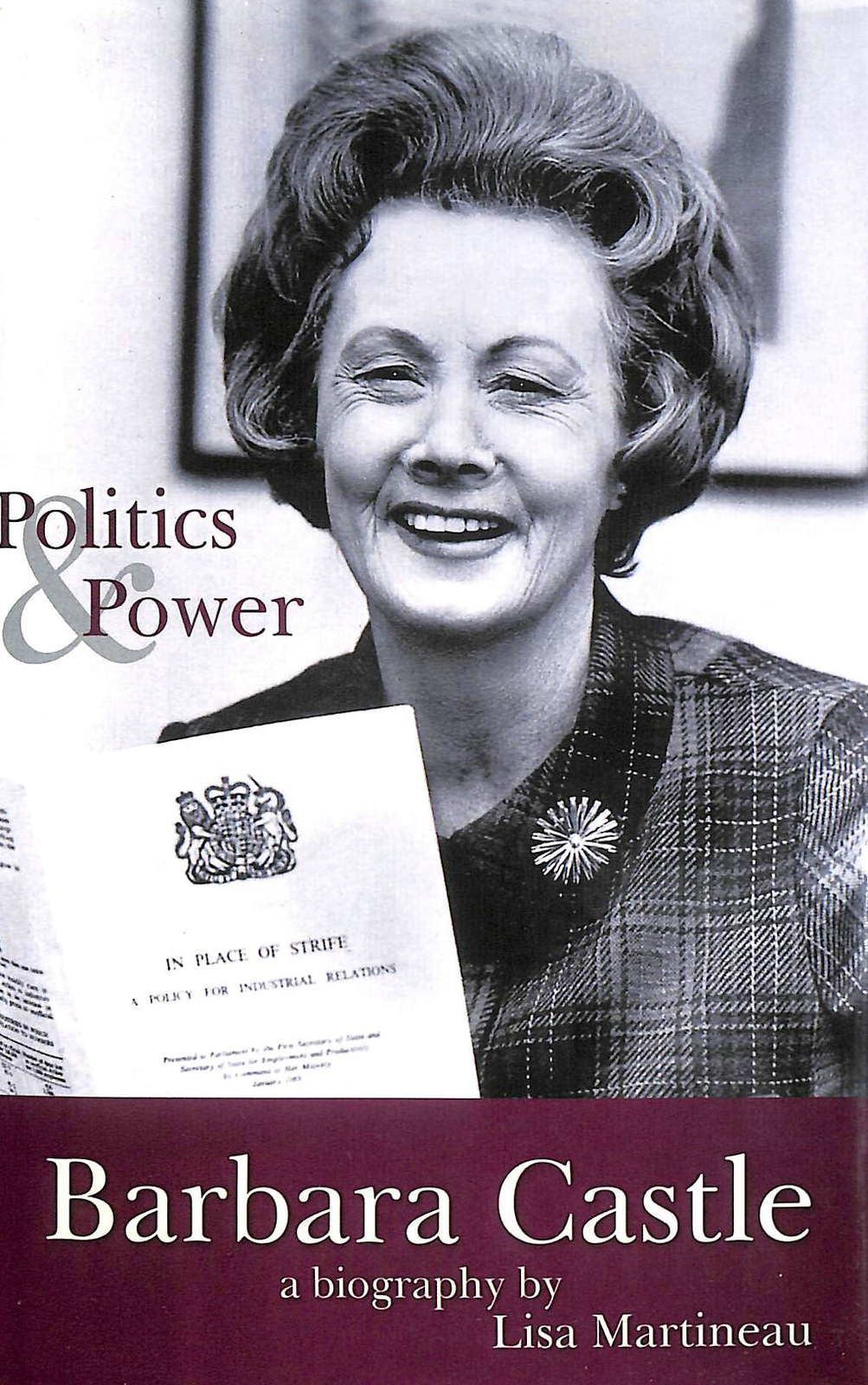 Barbara Castle: Politics and Power by Lisa Martineau (Hardcover, 2000 ...