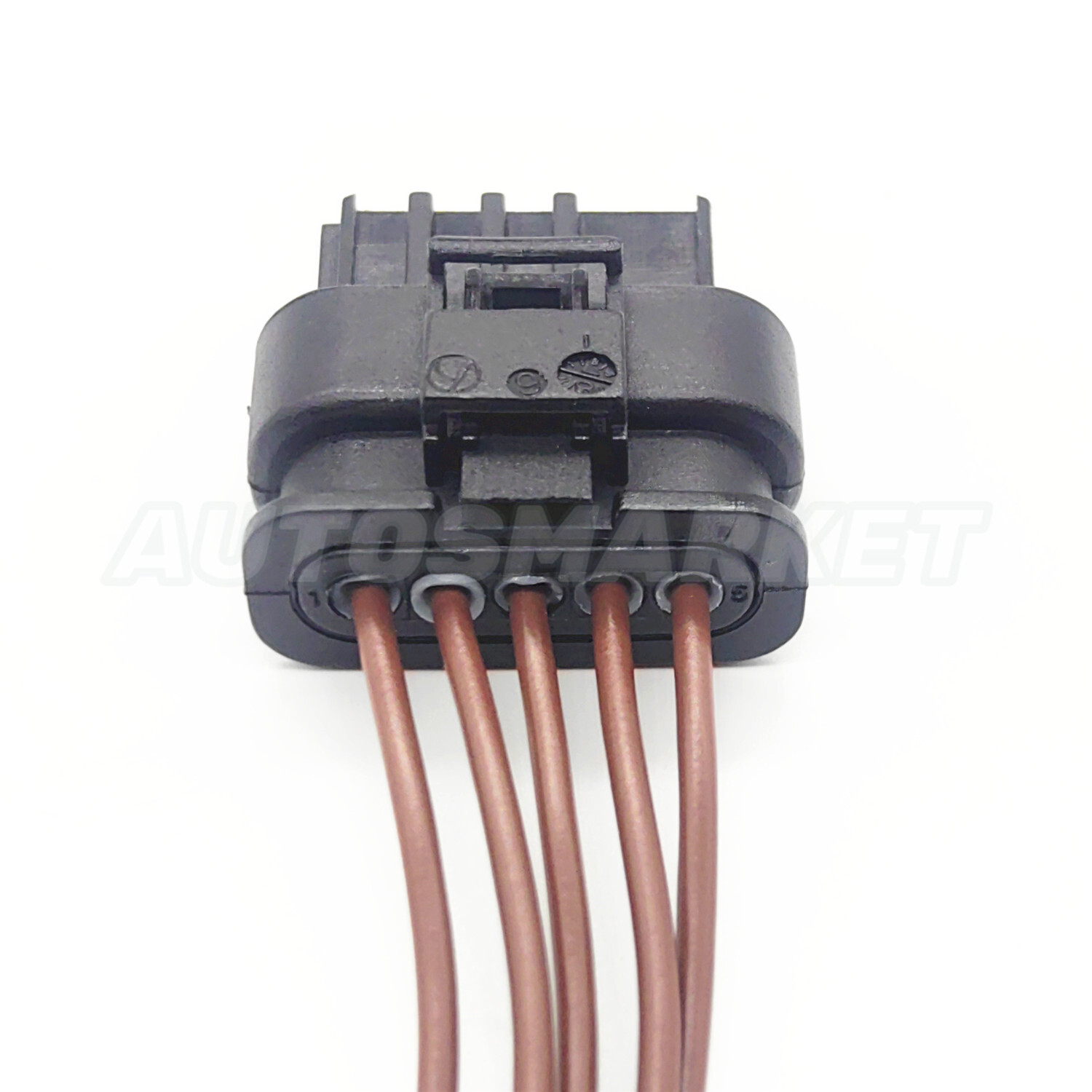872-860-546 OEM 5-Pin MAF Connector For BMW 745i 2004-2005 745Li X3 ...