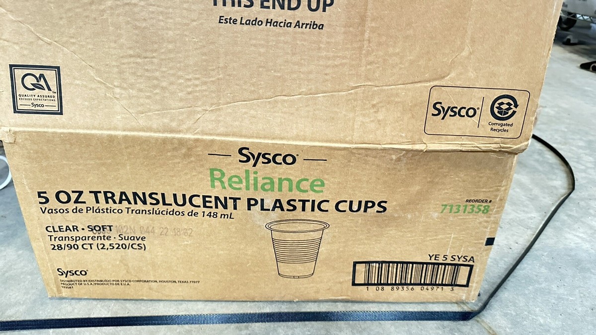 Sysco Reliance Logo Sysco Vinyl Large Food Service Gloves 100ct